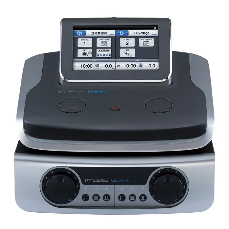 ES-5000｜立体動態波、ハイボルテージ | 株式会社かねさわ｜ホームページ制作｜ロゴ｜医療機器販売｜横浜・川崎・東京・神奈川よりご遠方まで ...
